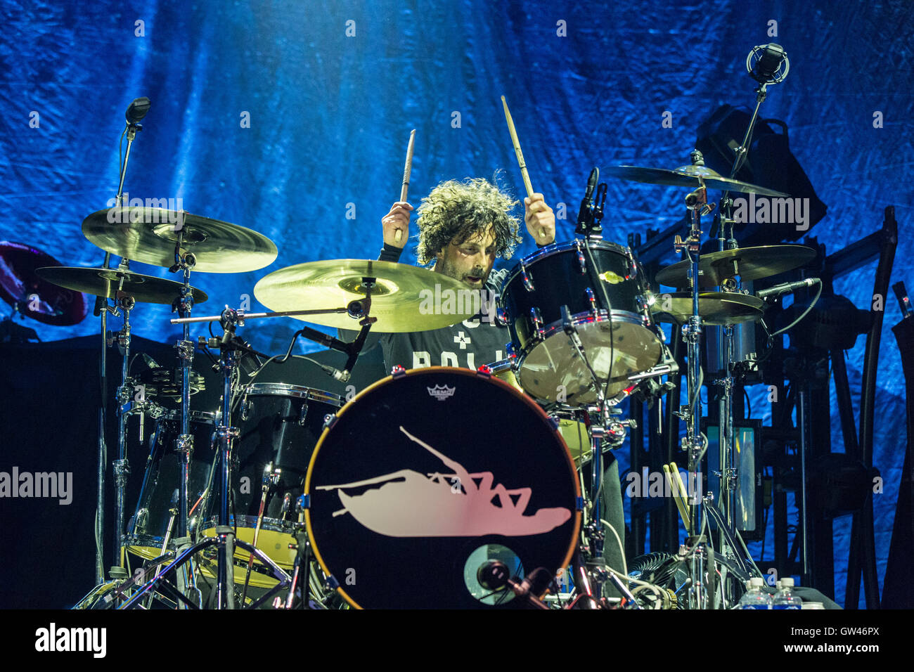 Papa roach drummer tony palermo hi-res stock photography and images - Alamy