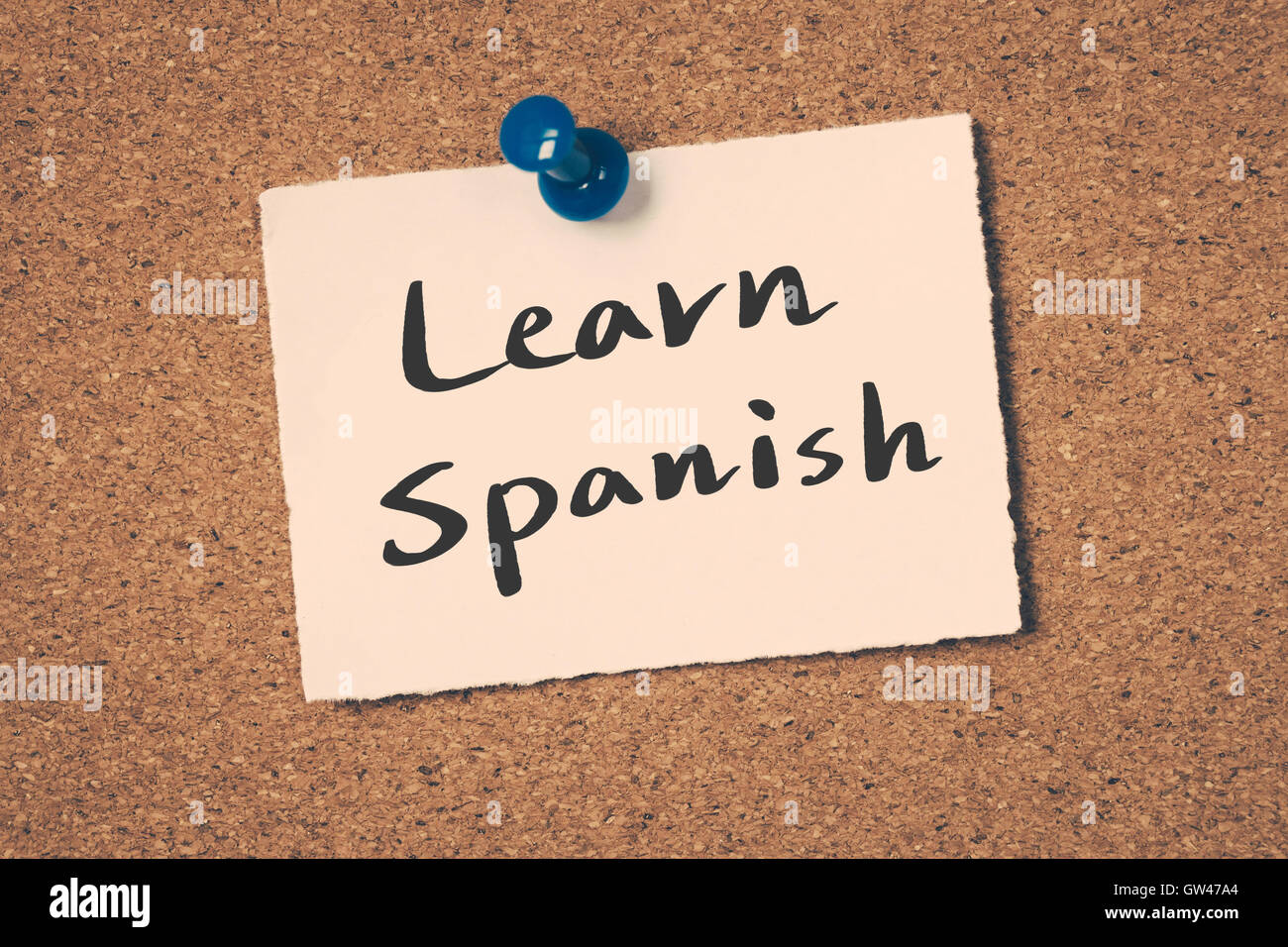 Learn spanish hi-res stock photography and images - Alamy