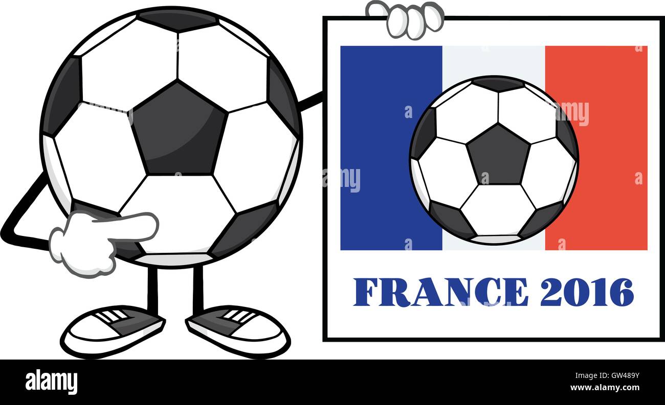 Funny soccer flag Stock Vector Images - Alamy