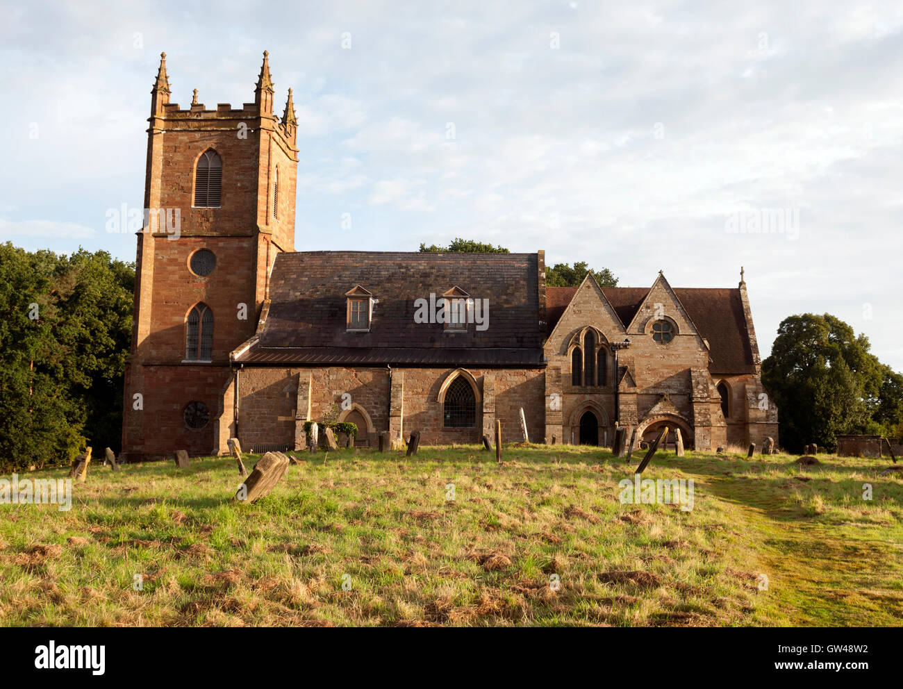 St. Mary`s Church, Hanbury, Worcestershire, England, UK Stock Photo - Alamy