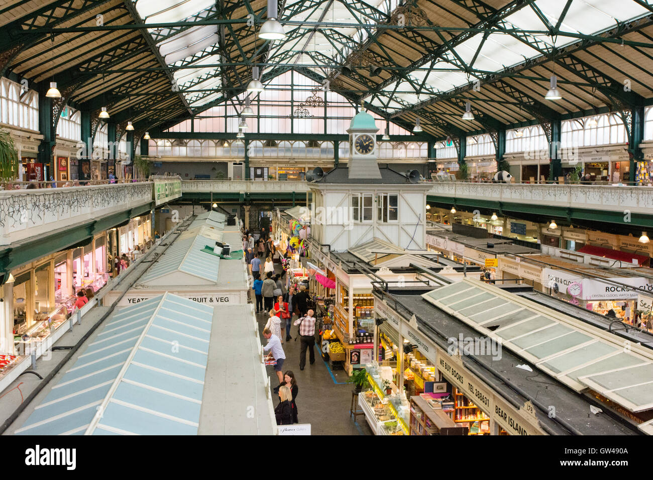 Cardiff market hi-res stock photography and images - Alamy
