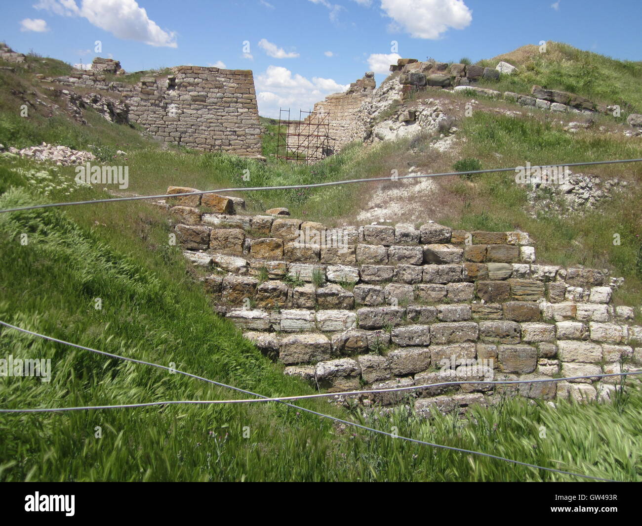 Gordium Archaeological Site, capital city of ancient Phrygia, Turkey ...
