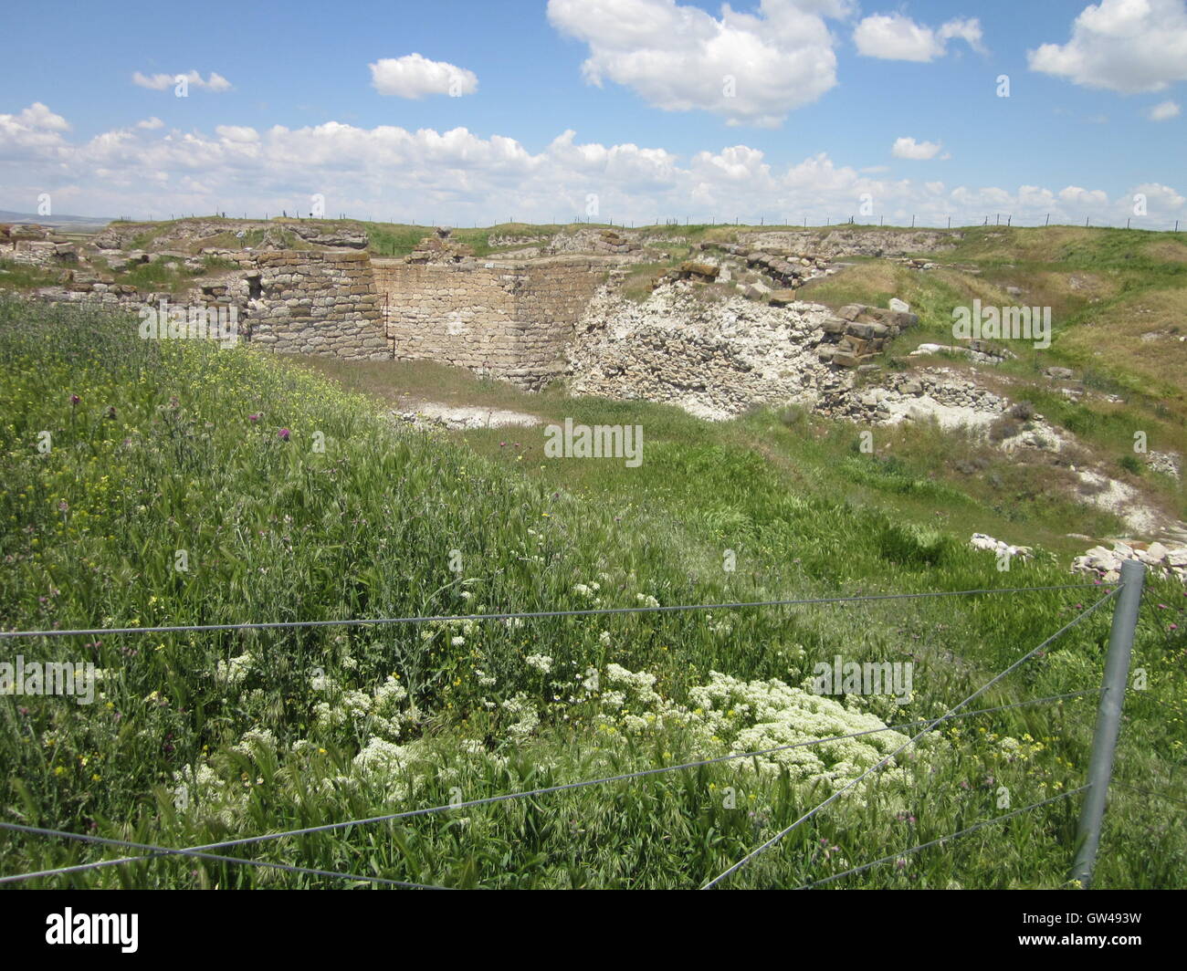 Gordium Archaeological Site, capital city of ancient Phrygia, Turkey ...