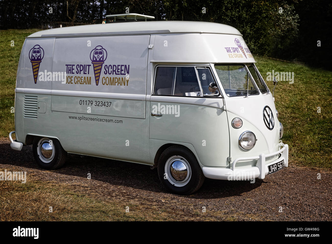 1963 VW High Roof Mobile Ice Cream Van Stock Photo - Alamy