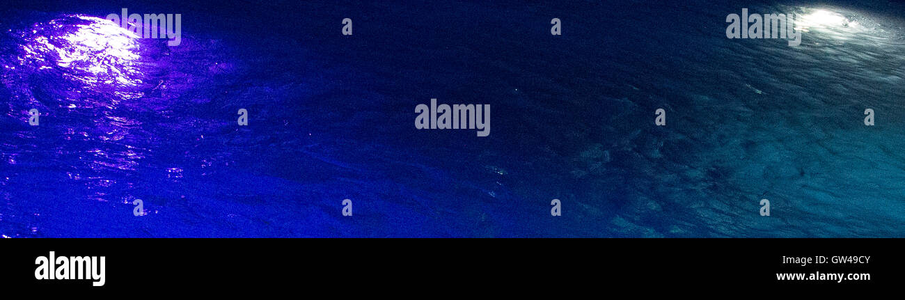 Underwater blue light Stock Photo - Alamy