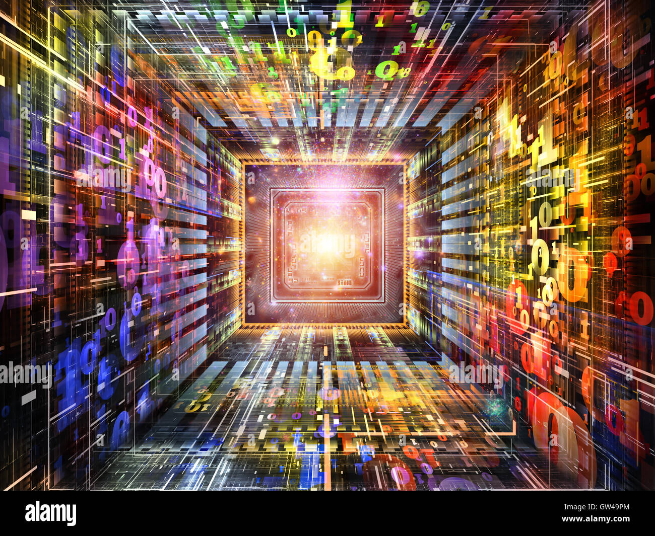 Quickening of Numbers Stock Photo - Alamy