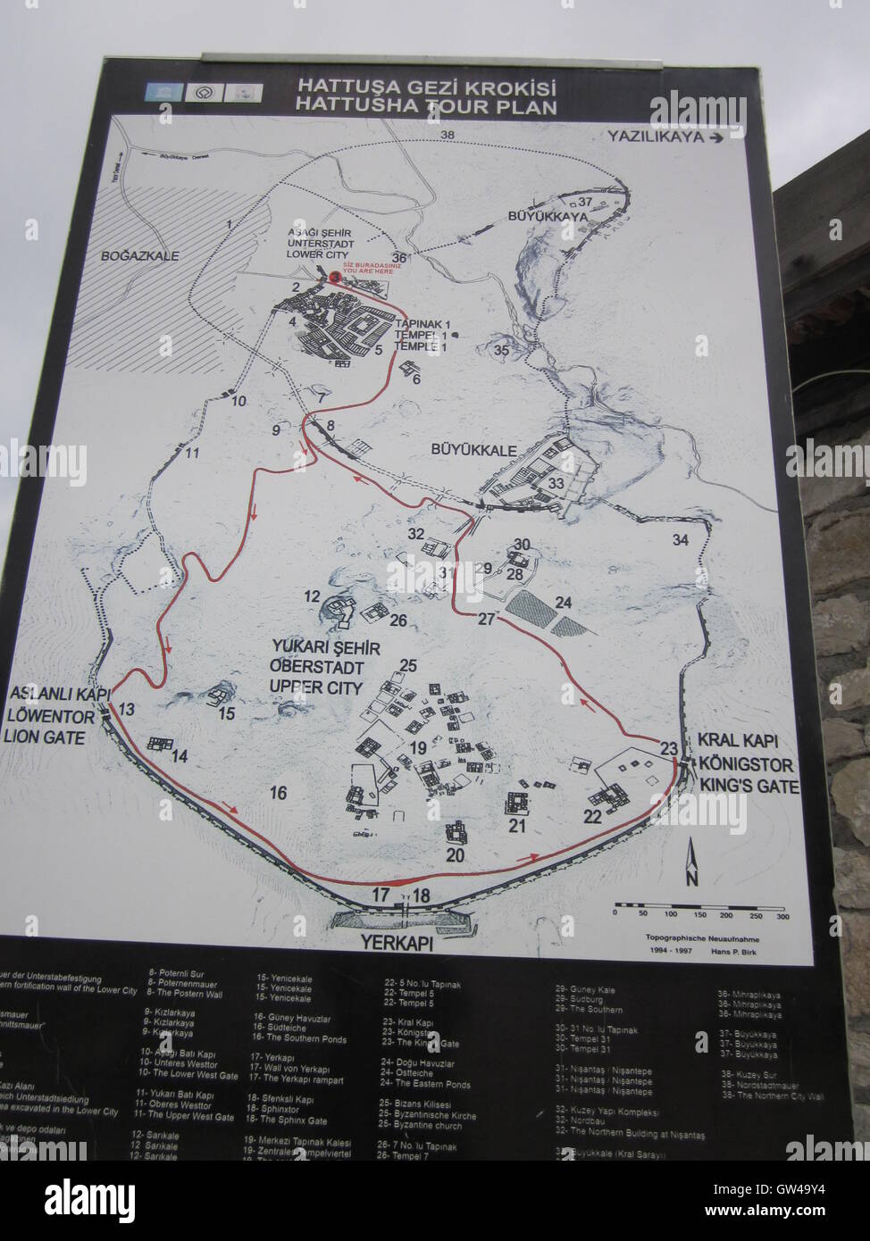 Hattusa Archaeological Site, Boğazkale, Turkey Stock Photo - Alamy