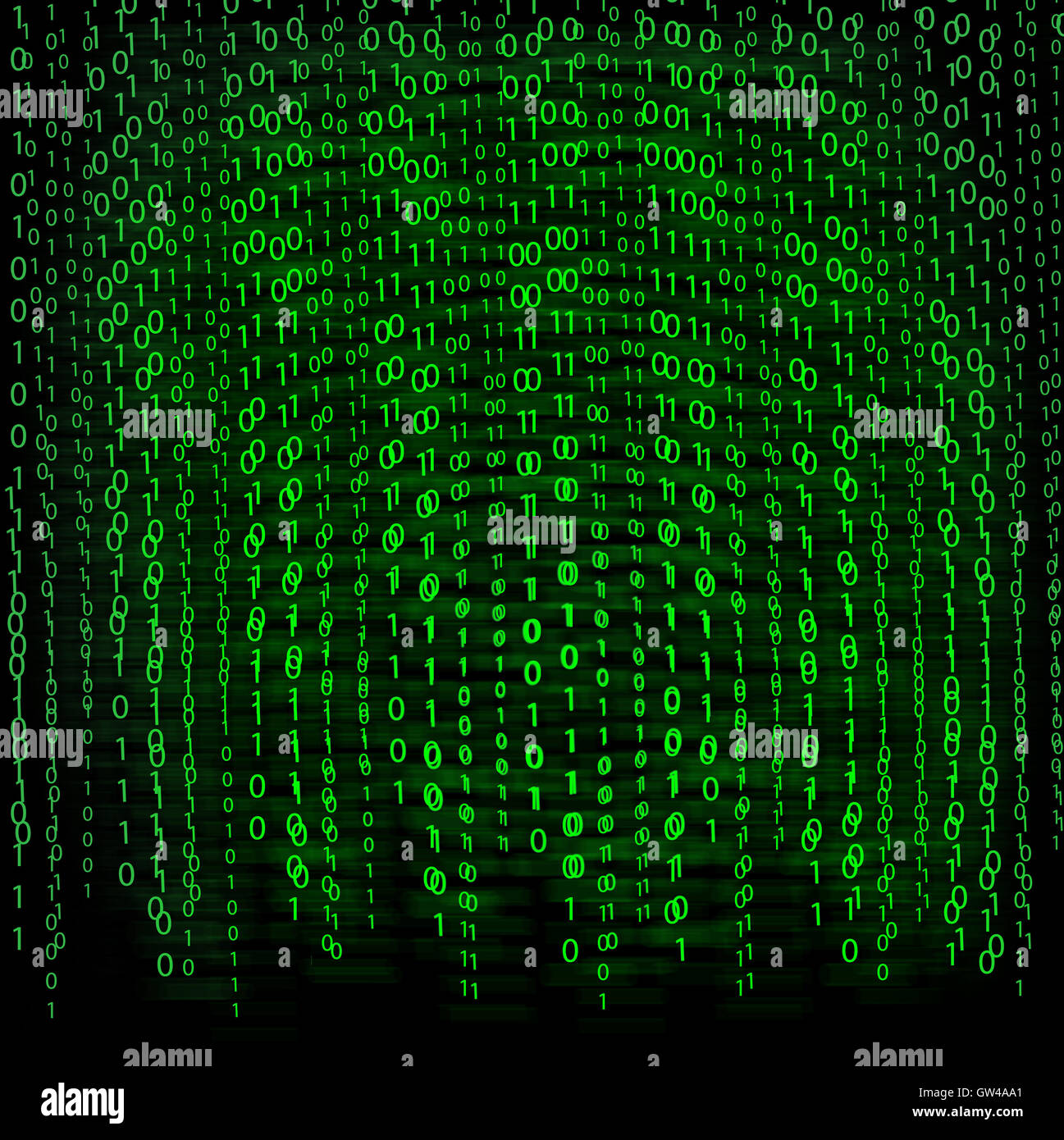 Binary code red background hi-res stock photography and images - Alamy