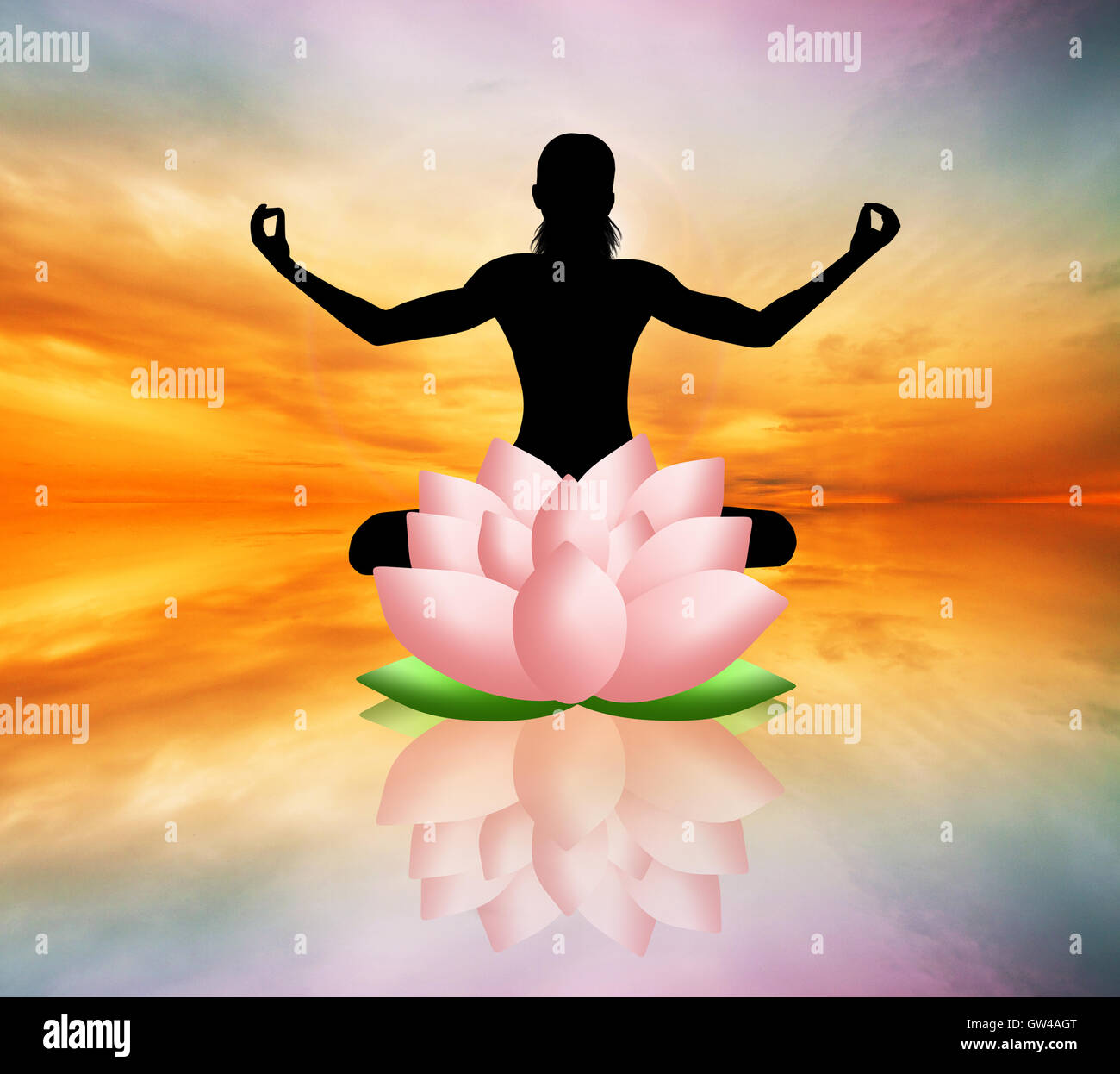 Star pose yoga hi-res stock photography and images - Alamy