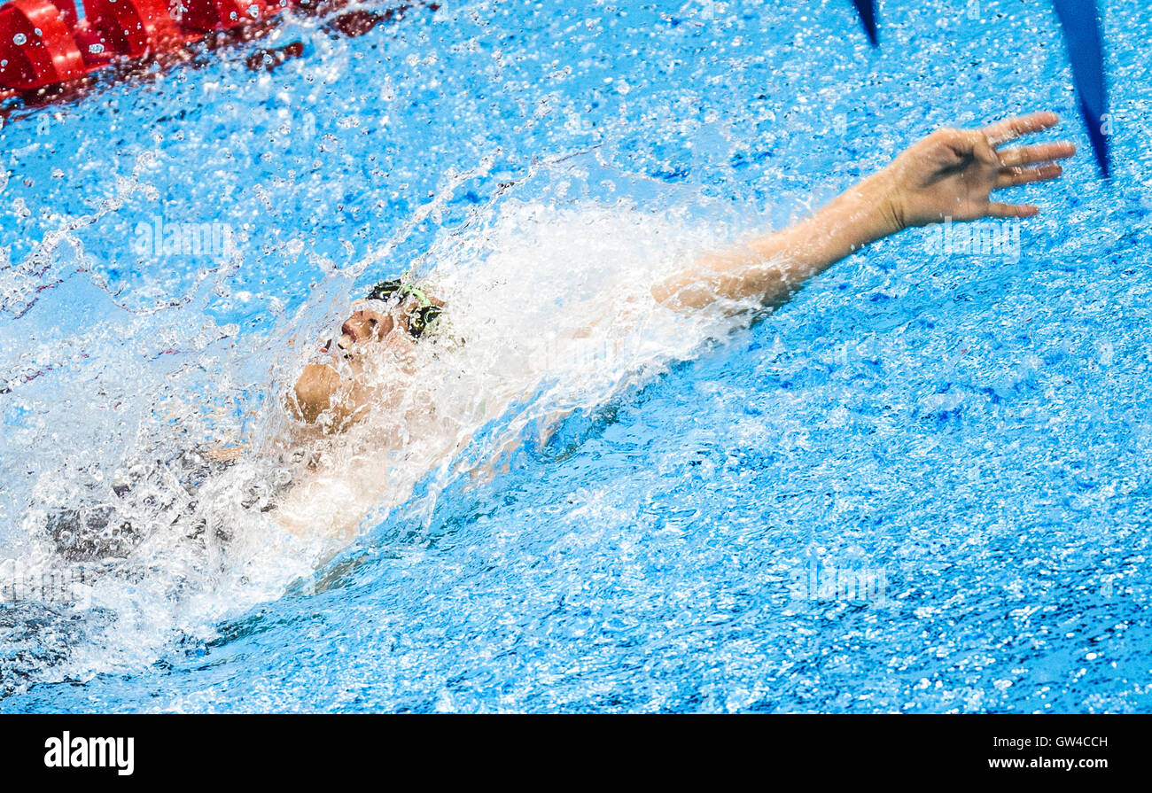 Rio De Janeiro, Brazil. 10th Sep, 2016. Peng Qiuping of China competes ...