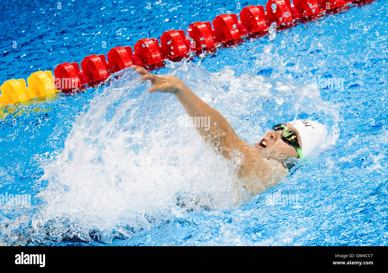 Rio De Janeiro, Brazil. 10th Sep, 2016. Peng Qiuping of China competes ...