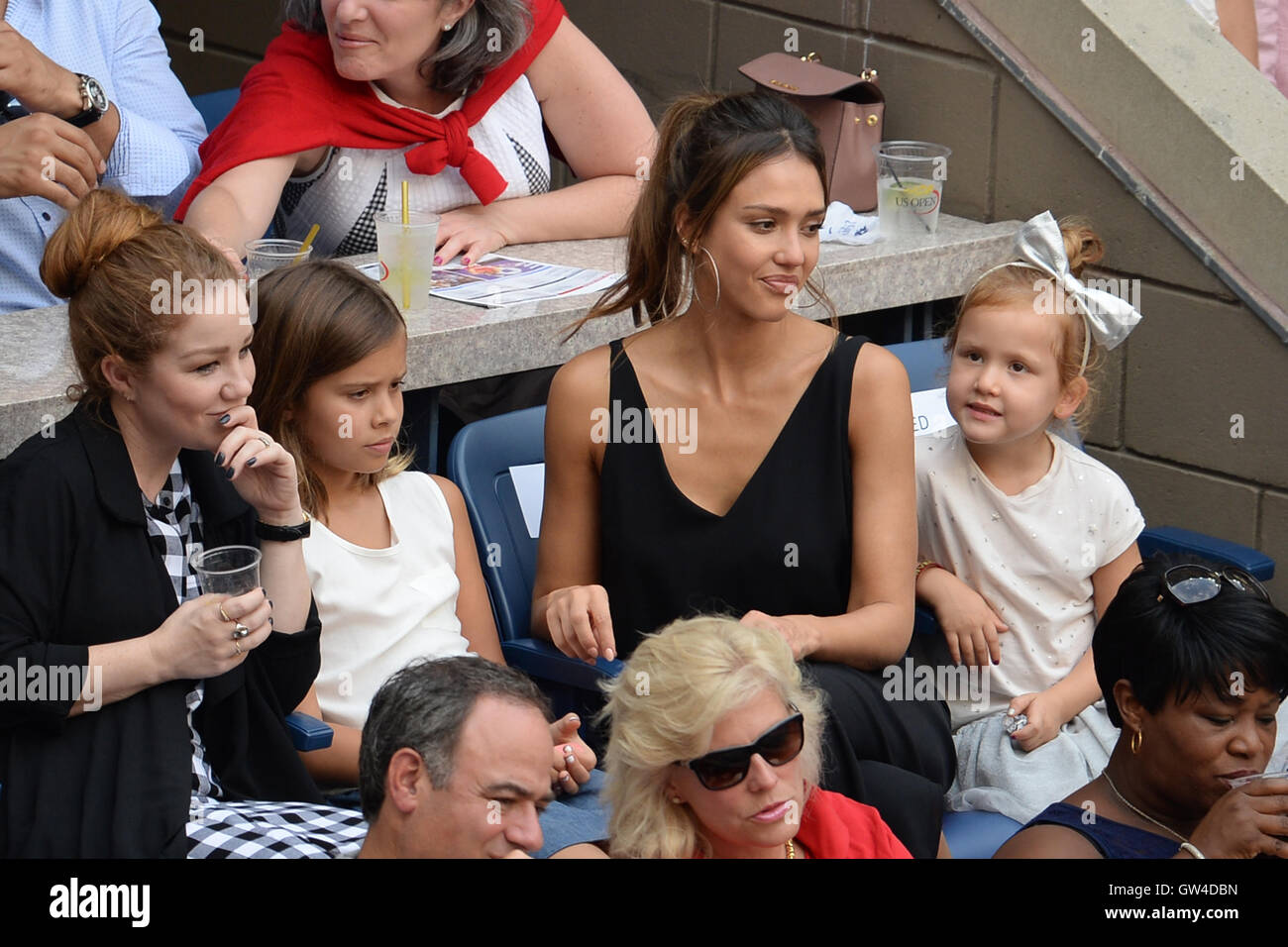 New York, USA. 10th September, 2016. Jessica Alba, Honor Marie Warren ...