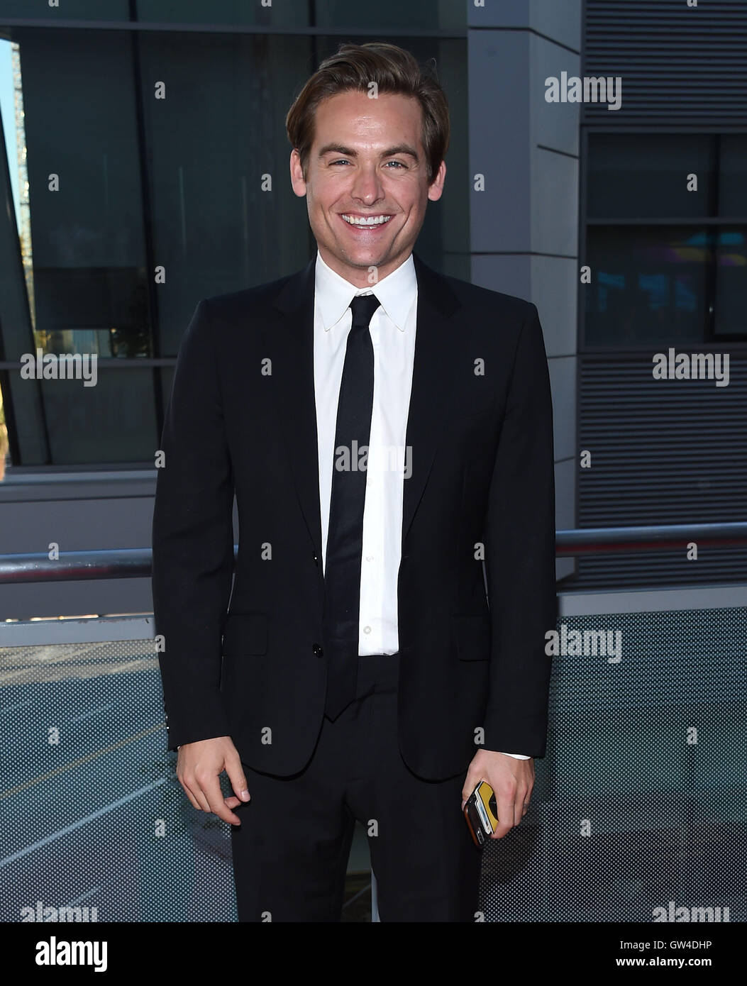 Los Angeles, California, USA. 10th Sep, 2016. Kevin Zegers arrives for ...