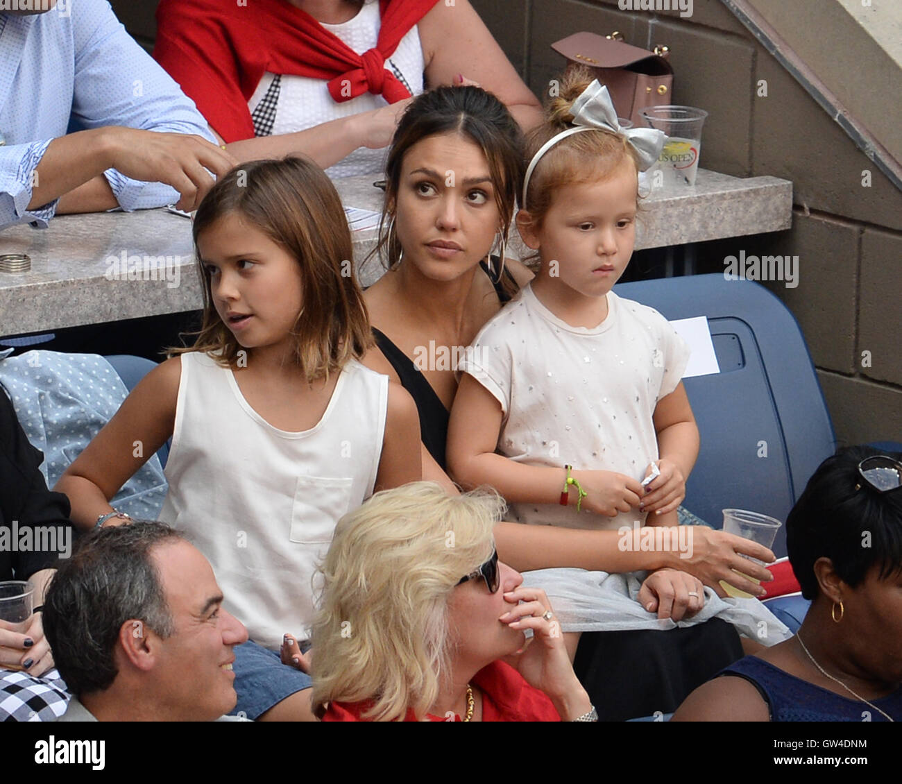 New York, USA. 10th September, 2016. Jessica Alba, Honor Marie Warren ...