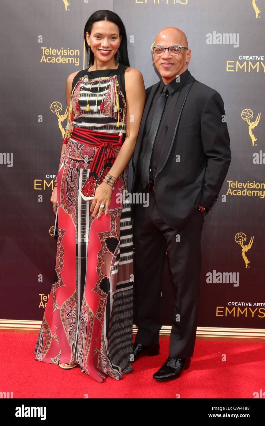Los Angeles, CA, USA. 10th Sep, 2016. Wife, Ricky Minor at arrivals for ...