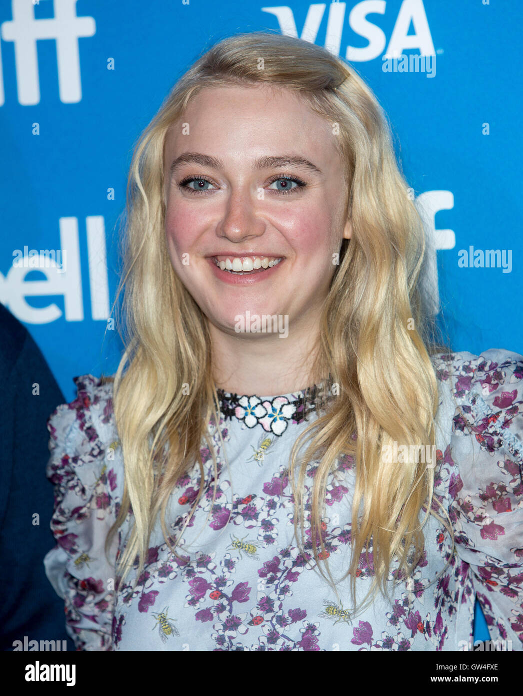 Toronto, Canada. 10th Sep, 2016. Actress Dakota Fanning attends the ...