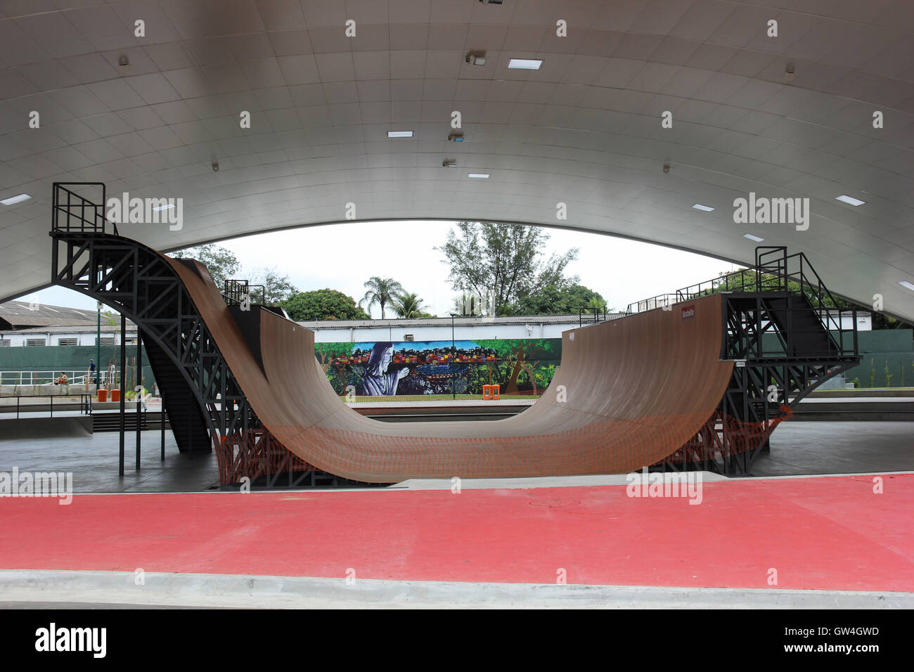 Rio de Janeiro, Brazil, 10 September, 2016: Madureira Park holds the ...