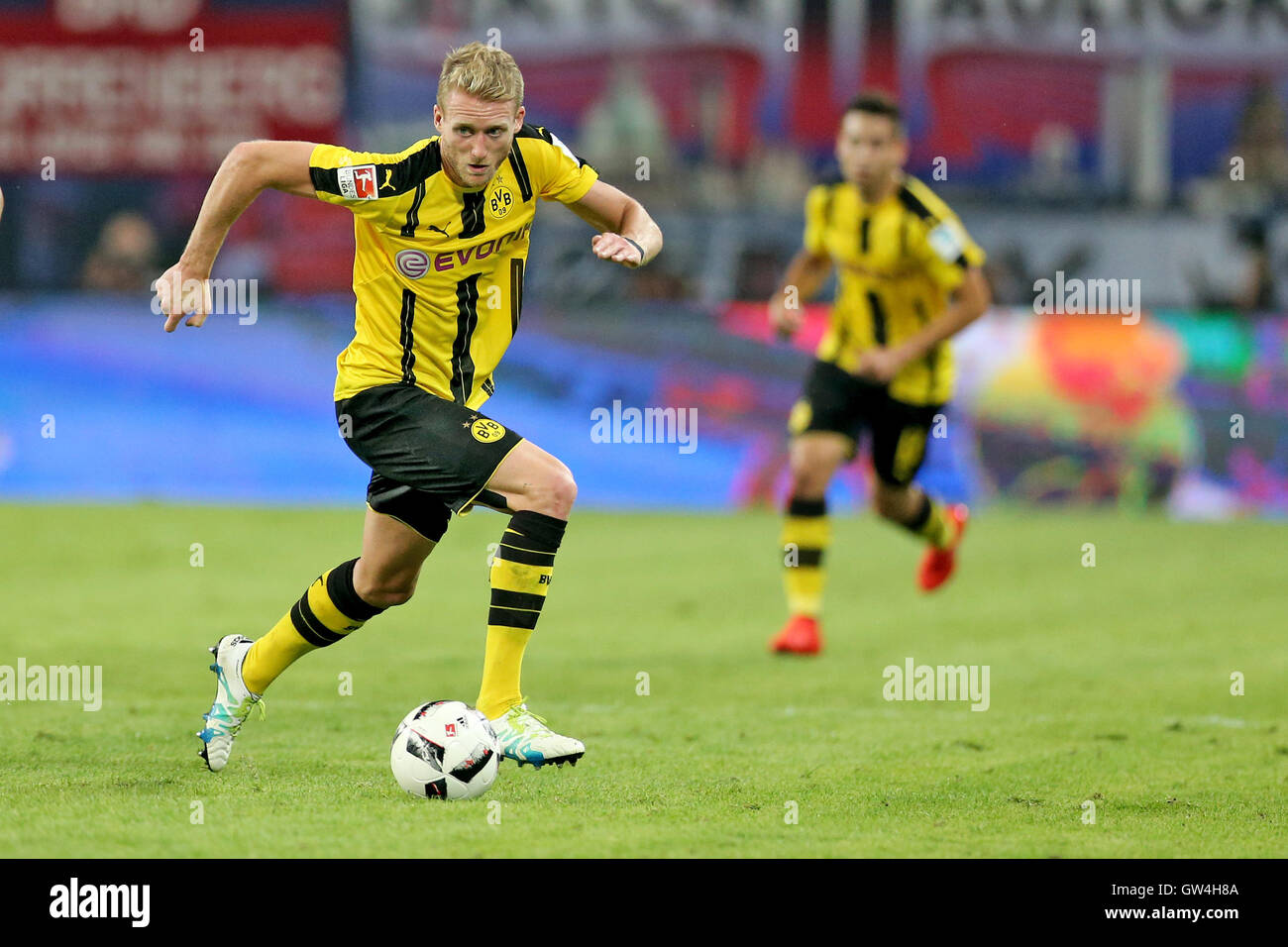 Dortmund's Andre Schuerrle in action during the Bundesliga soccer match ...