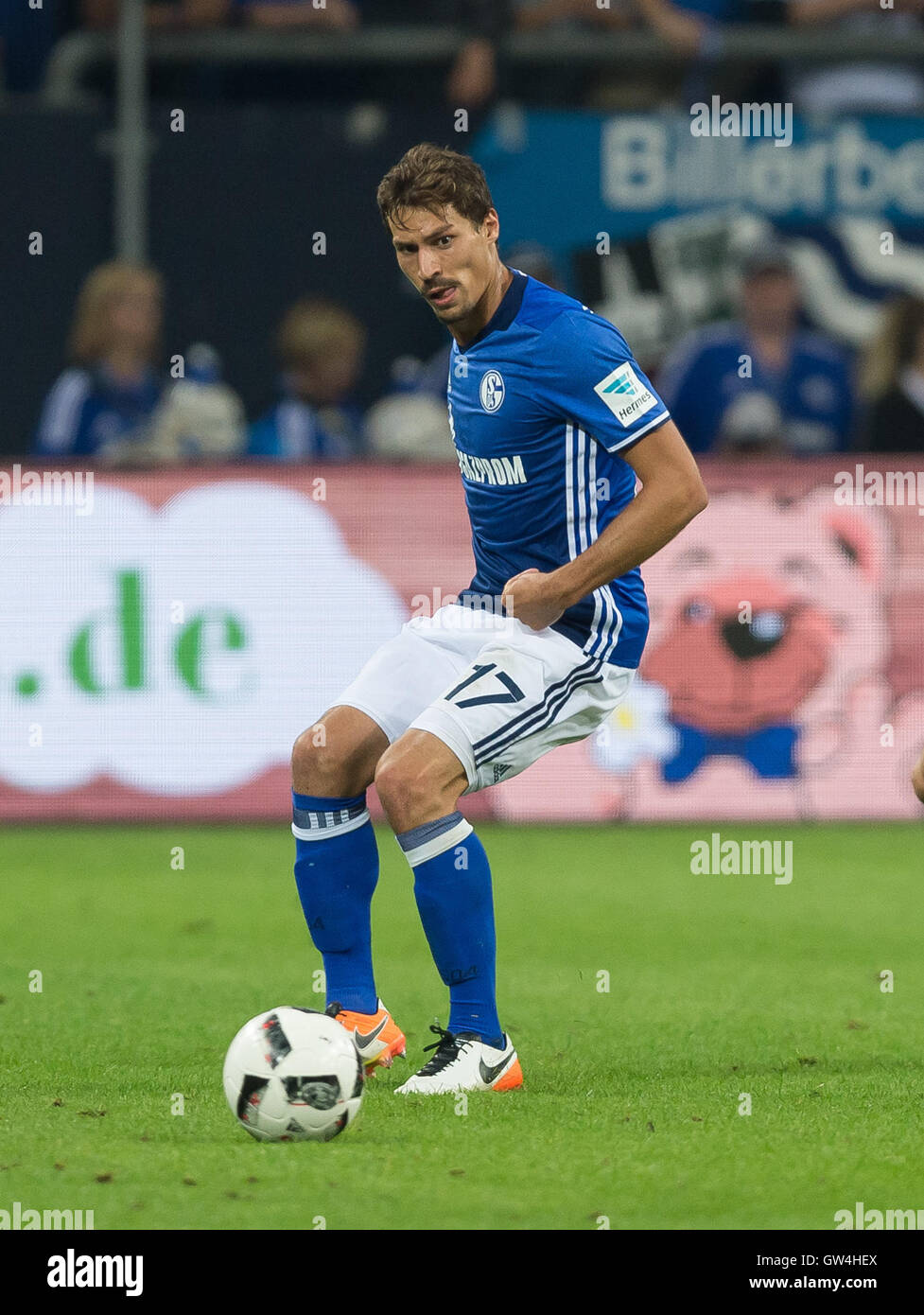 Schalke's Benjamin Stambouli in action during the Bundesliga soccer ...