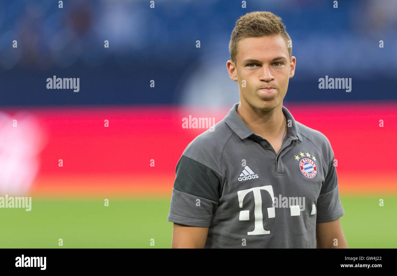 Bayern's Joshua Kimmich before the Bundesliga soccer match between FC ...