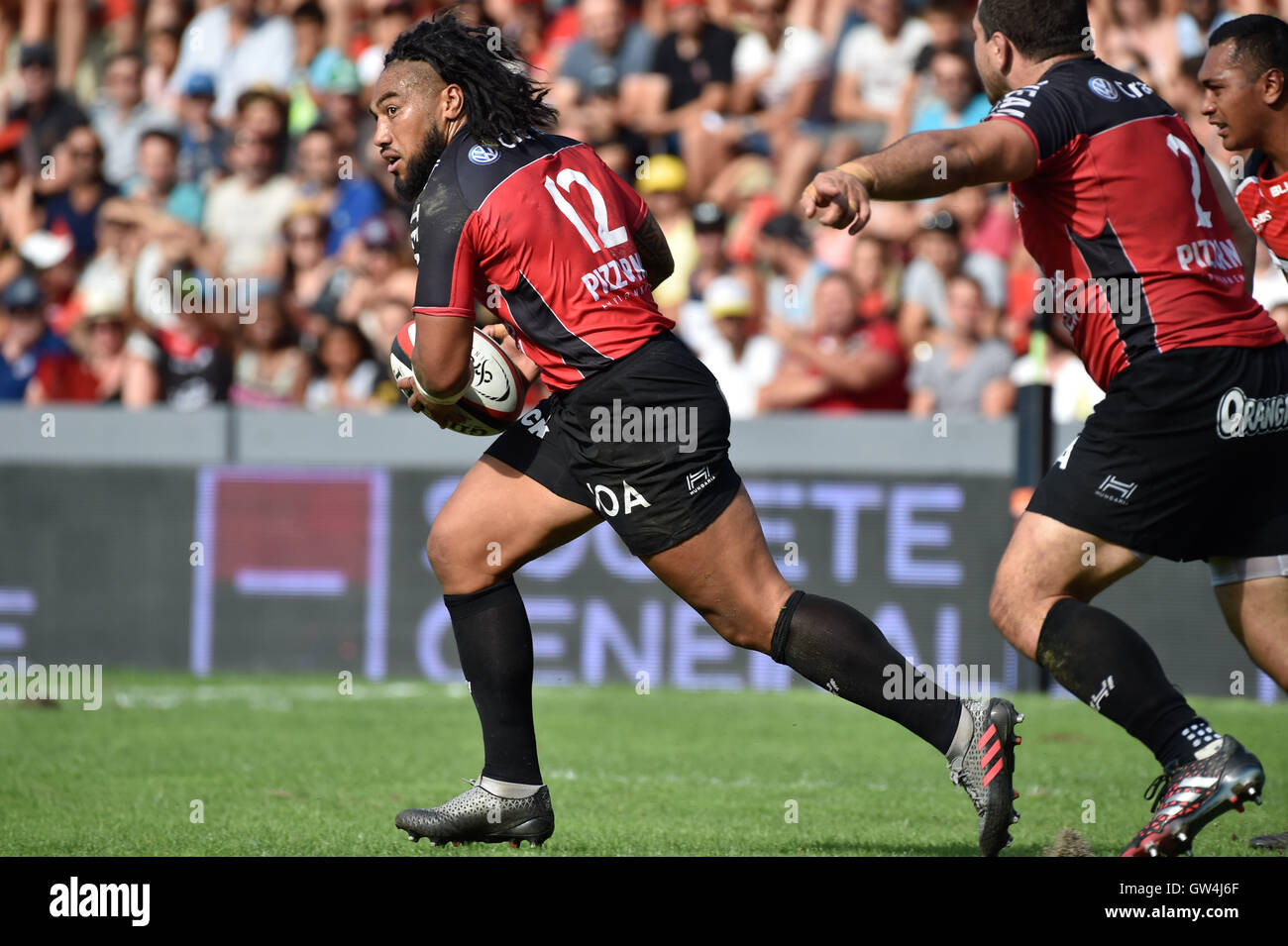 Toulouse, France. 11th Sep, 2016. Top 14 rugby league. Toulouse versus ...