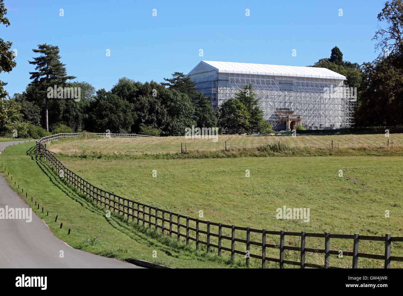 Clandon Park, Surrey, England, UK. 11th September 2016. Clandon Park a ...