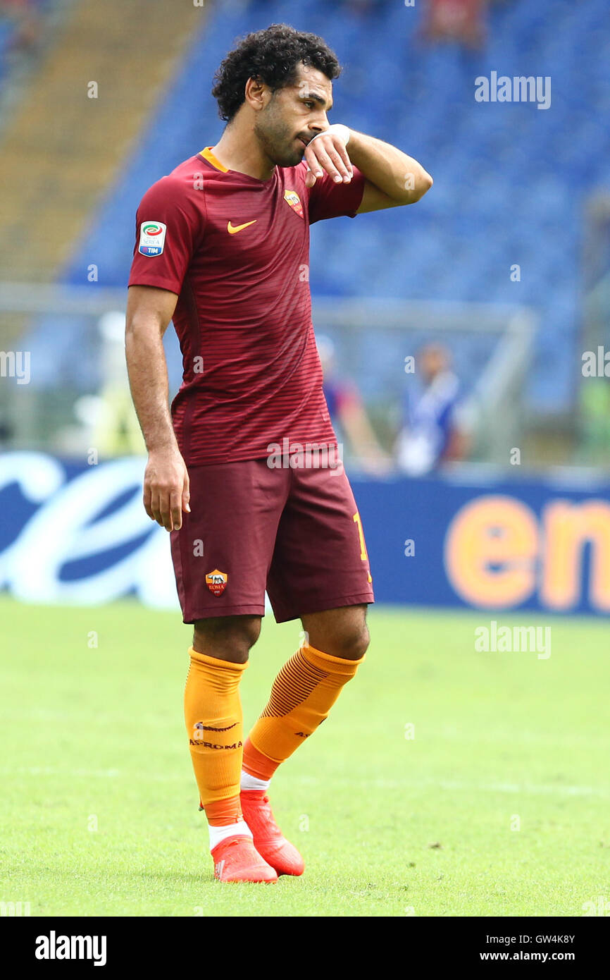 Stadium Olimpico, Rome, Italy. 11th Sep, 2016. Serie A football league ...