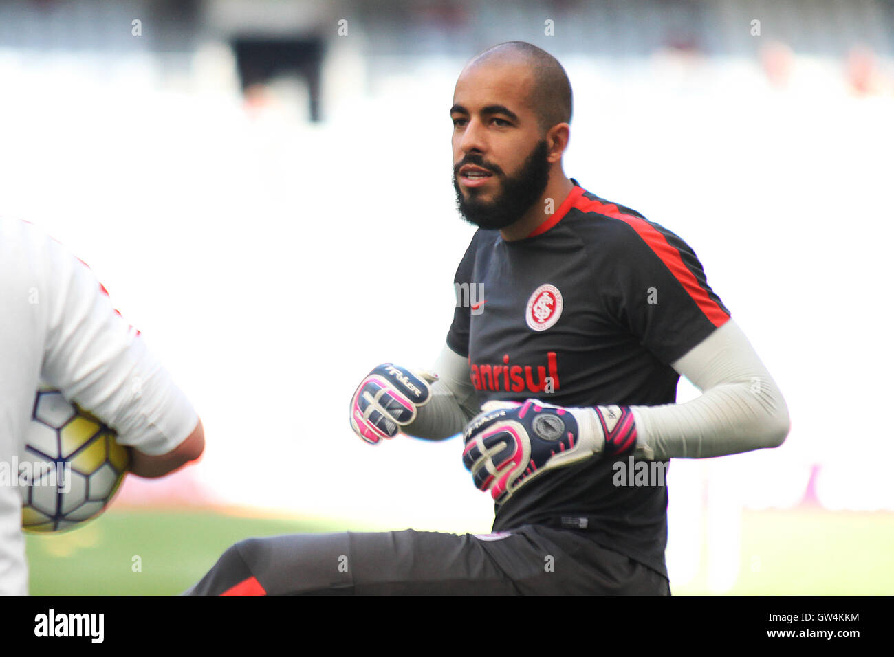 CURITIBA, PR - 11.09.2016: ATLÉTICO PR X INTERNACIONAL RS - Goalkeeper ...