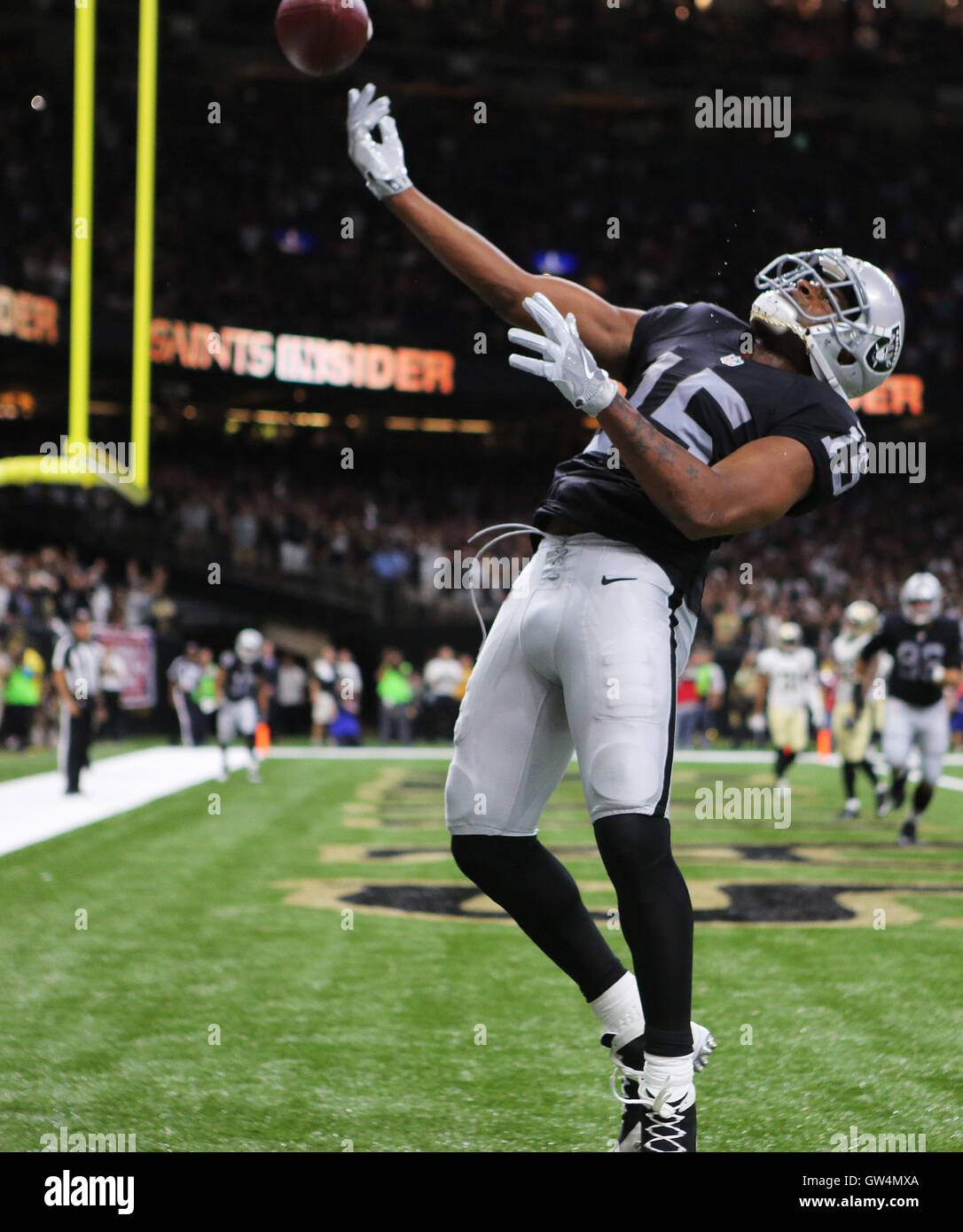 New Orleans, LOUISIANA, USA. 11th Sep, 2016. Oakland Raiders wide ...