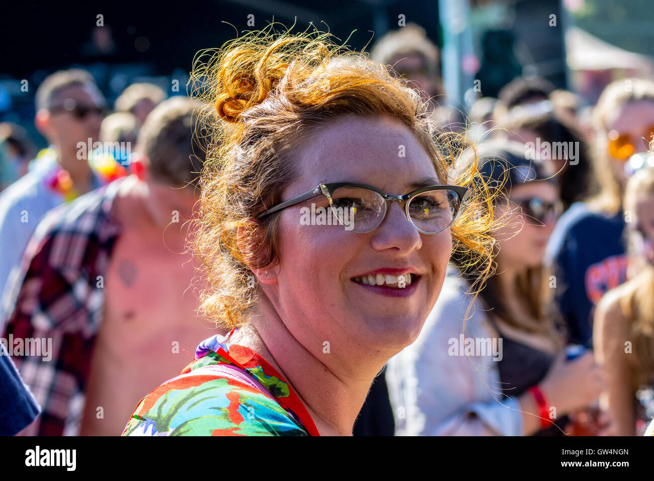 Robin Hill Park, Isle of Wight, UK. 11th Sep, 2016. Crowd Shots at ...