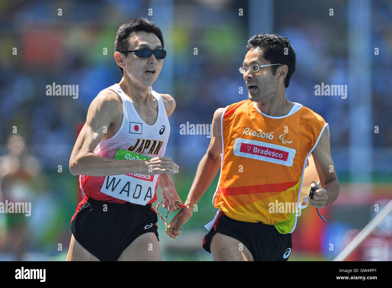 Rio de Janeiro, Brazil. 11th Sep, 2016. Shinya Wada & Takashi Nakata (JPN) Athletics : Men's ...