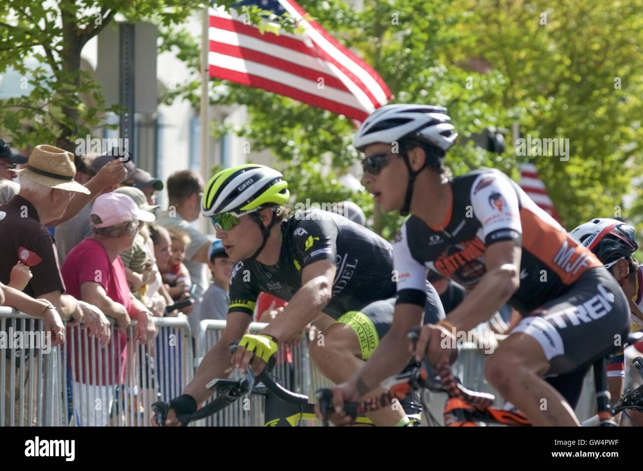 Doylestown, Pennsylvania, United states. 11th Sep, 2016. Pro-cyclist ...