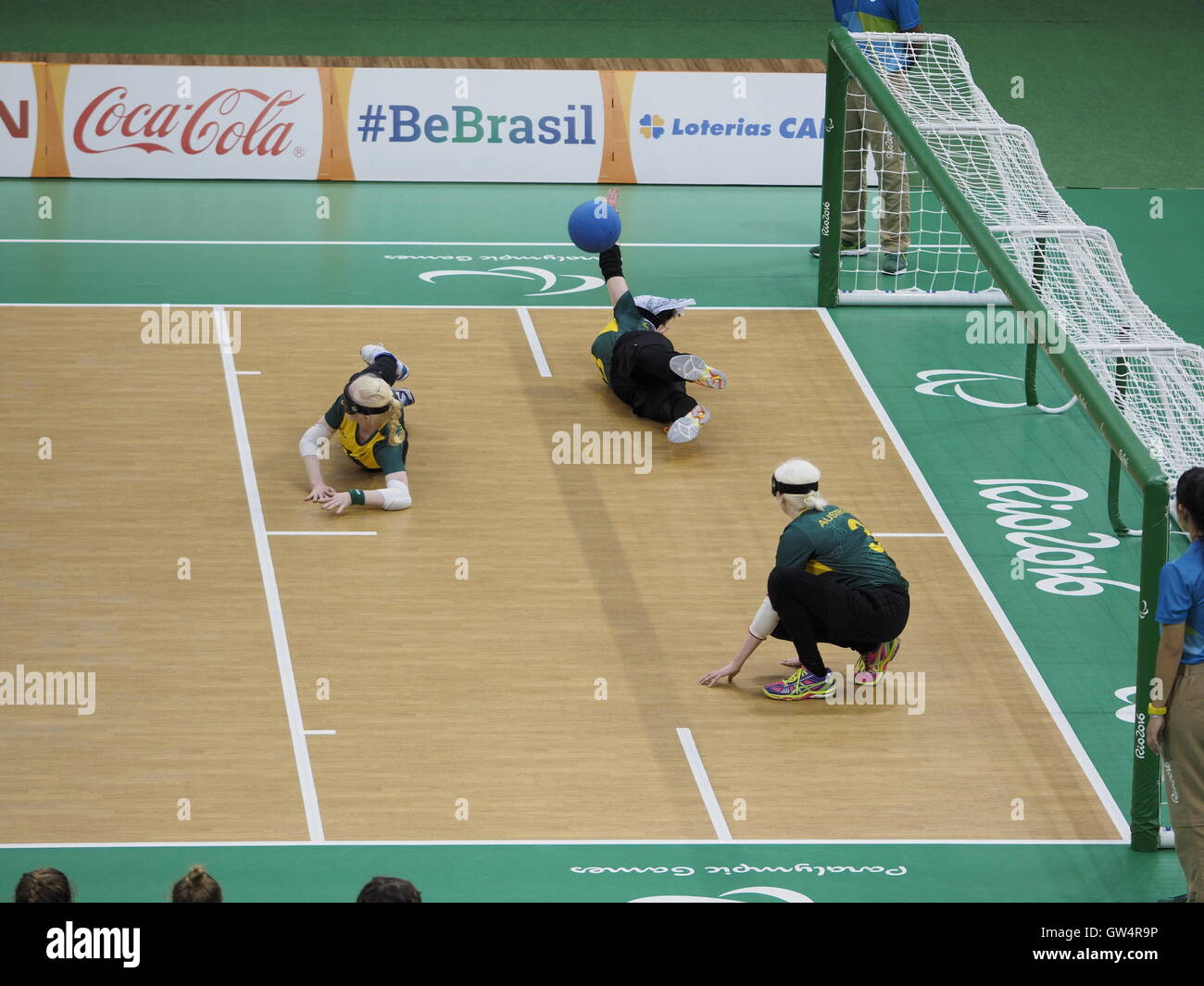 Goalball court hi-res stock photography and images - Alamy
