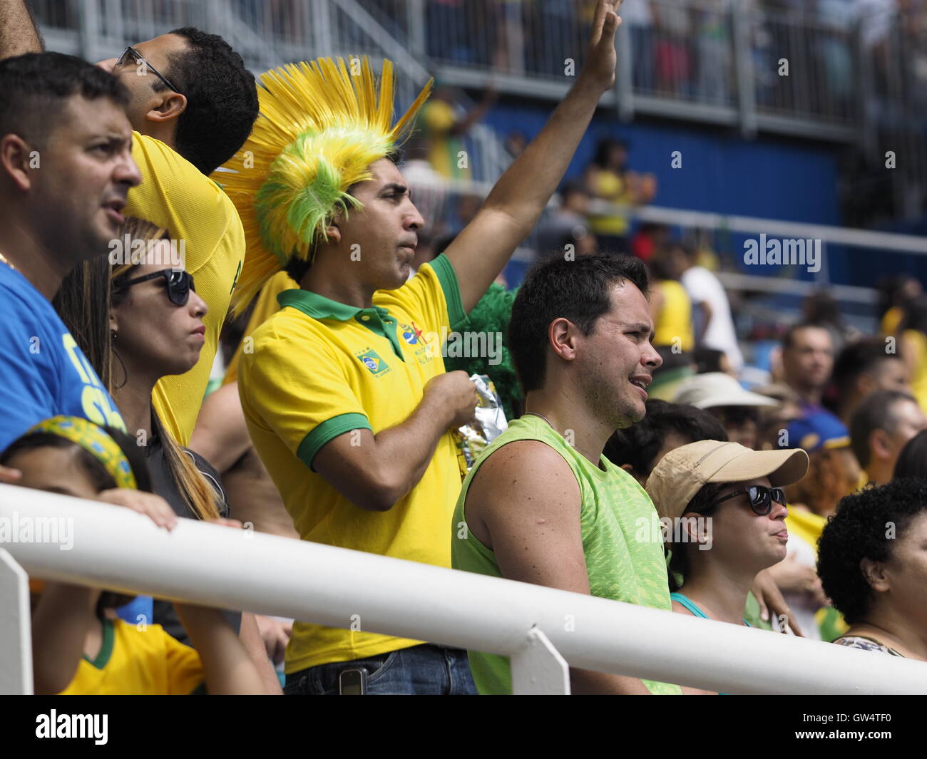 Rio de Janeiro, Brazil. 11th Sep, 2016. Brazil spectator Credit ...