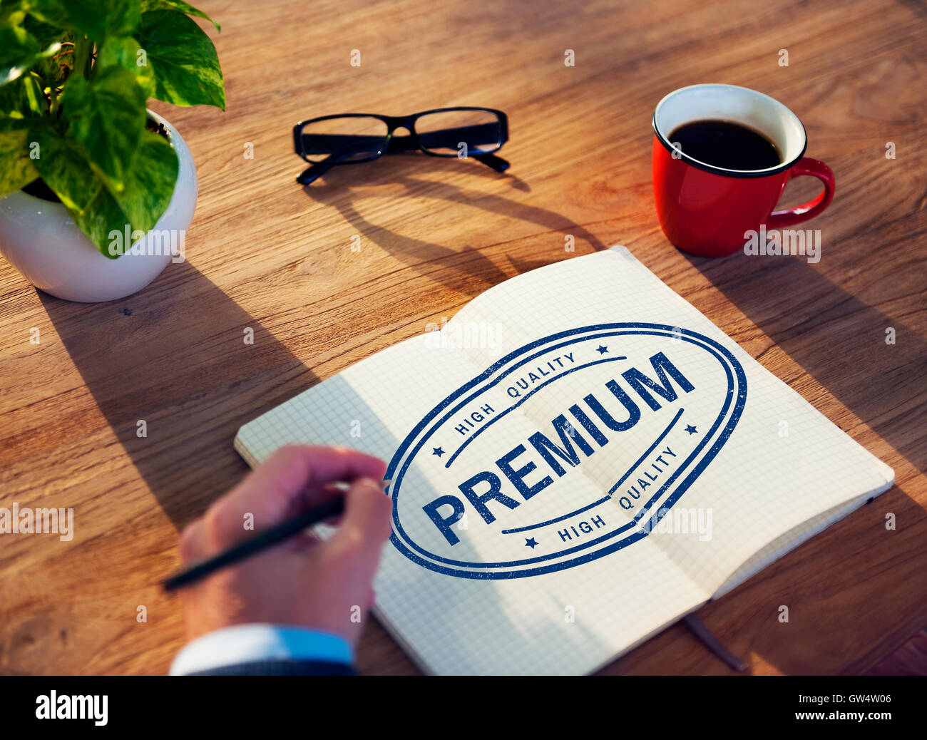 High Quality Premium Limited Value Graphic Concept Stock Photo - Alamy