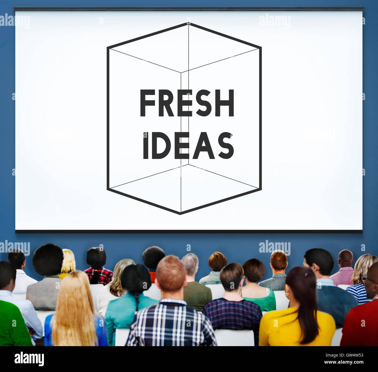 Thinking Out Of The Box Concept Stock Photo - Alamy