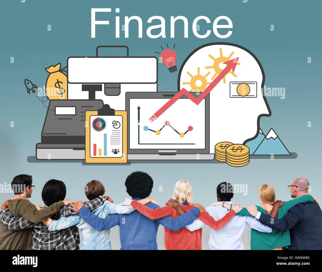 Finance Profit Funding Investment Assets Concept Stock Photo - Alamy