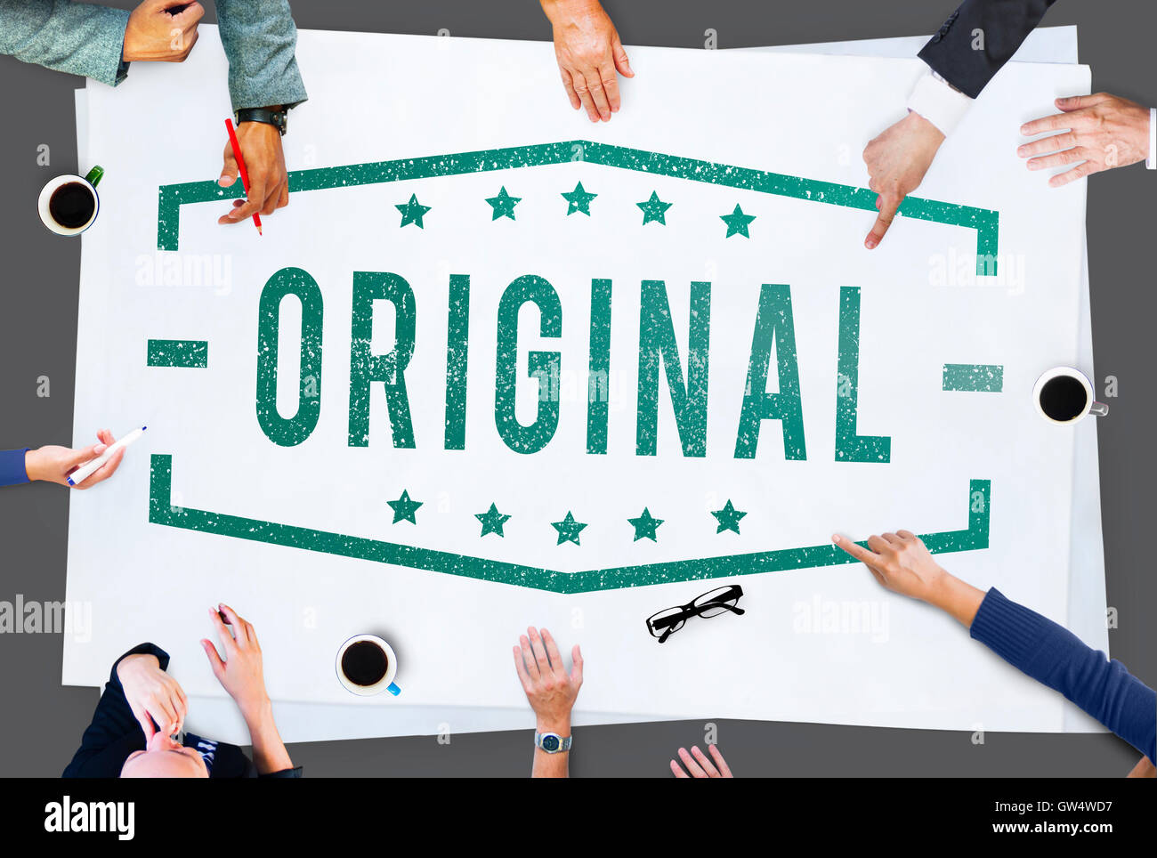 Original Copyright Genuine Patent Brand Graphic Concept Stock Photo - Alamy