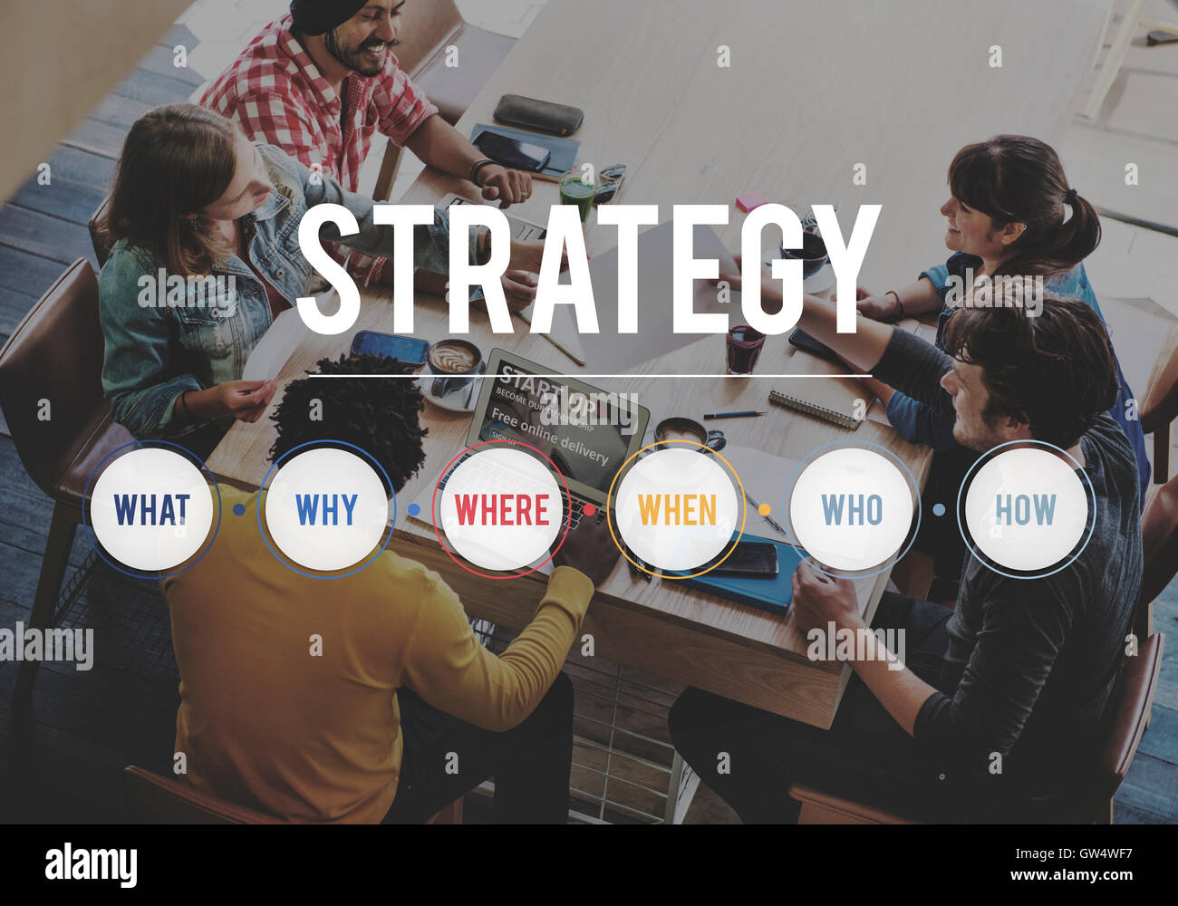 Plan Problem Solving Strategy Concept Stock Photo - Alamy