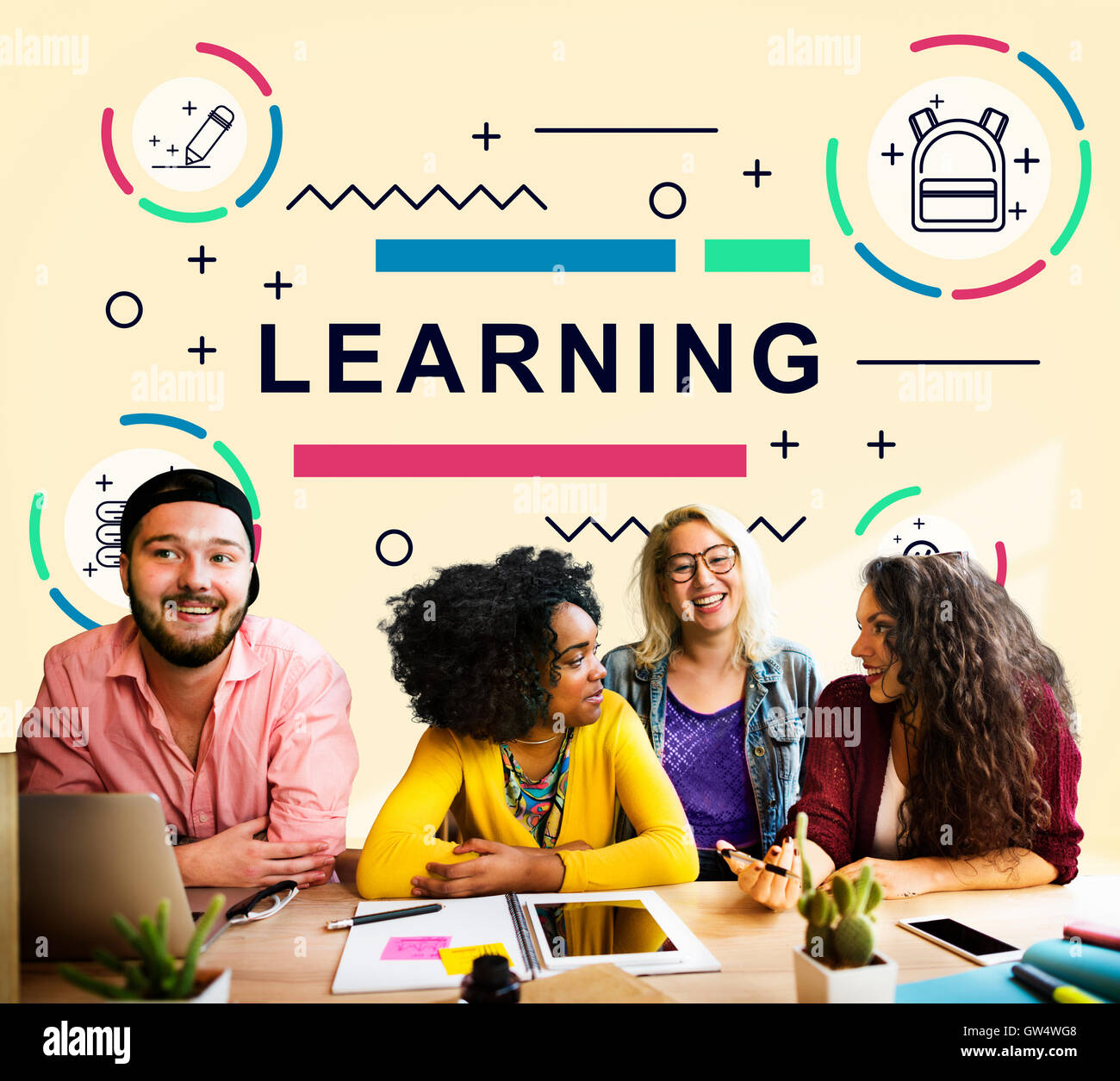 Education Lesson Learn Study Student Concept Stock Photo - Alamy