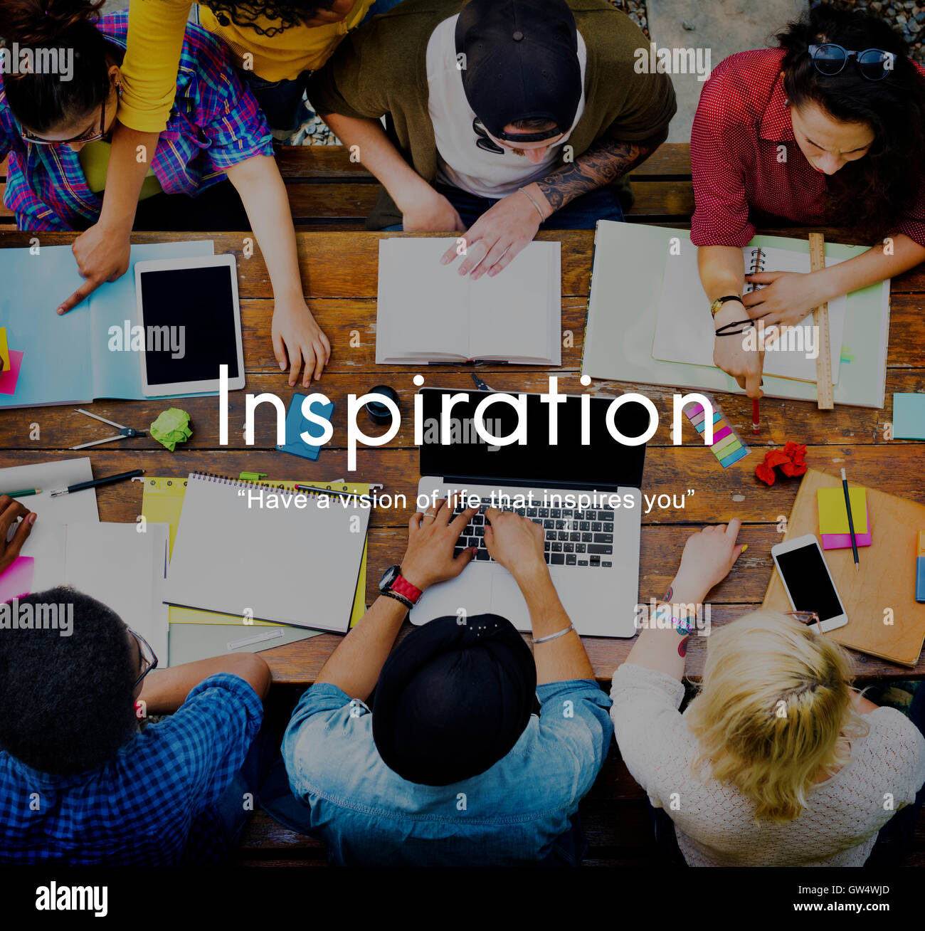 Inspiration Vision Aspirations Ability Creative Concept Stock Photo - Alamy