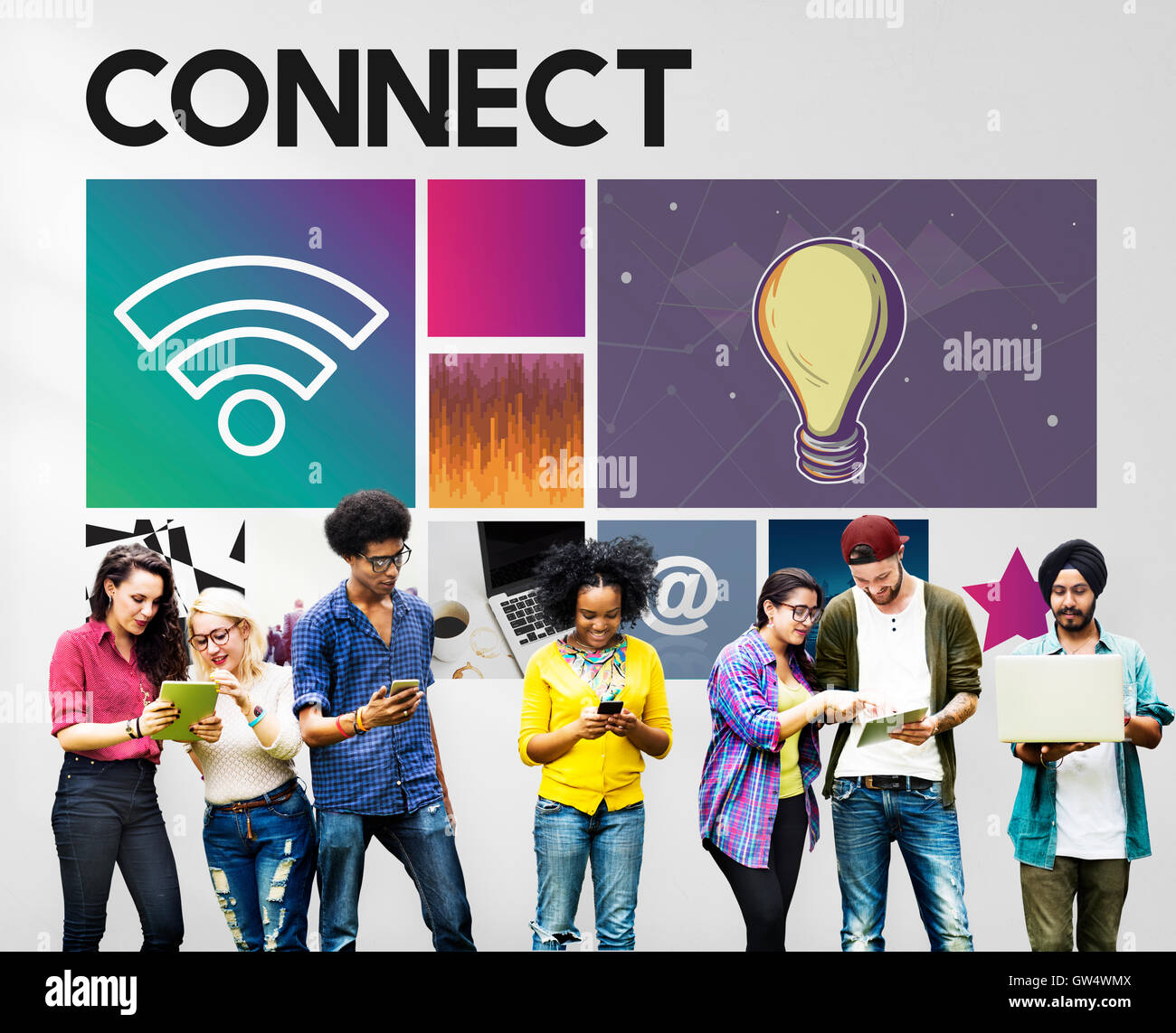 Connect technology hi-res stock photography and images - Alamy