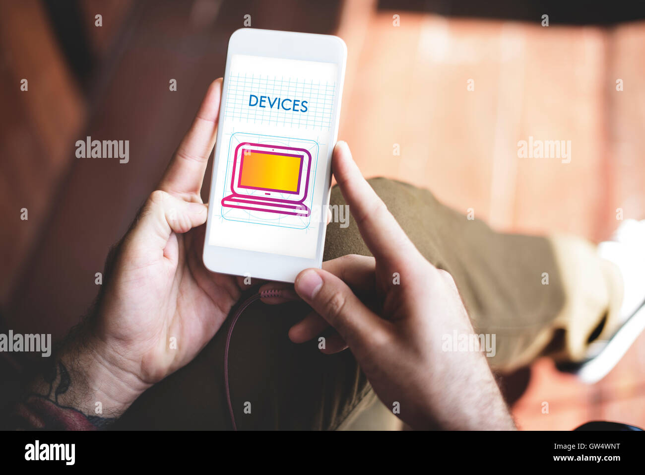 Digital Devices Innovation Multimedia Concept Stock Photo - Alamy