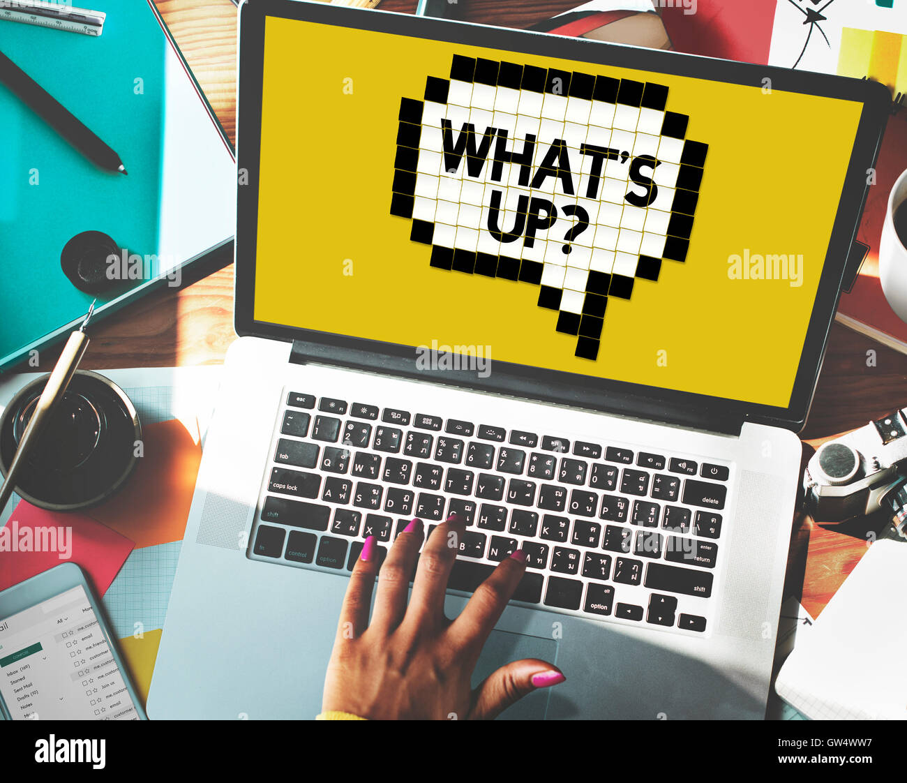 Expression Words Emotion Communication Slang Concept Stock Photo - Alamy