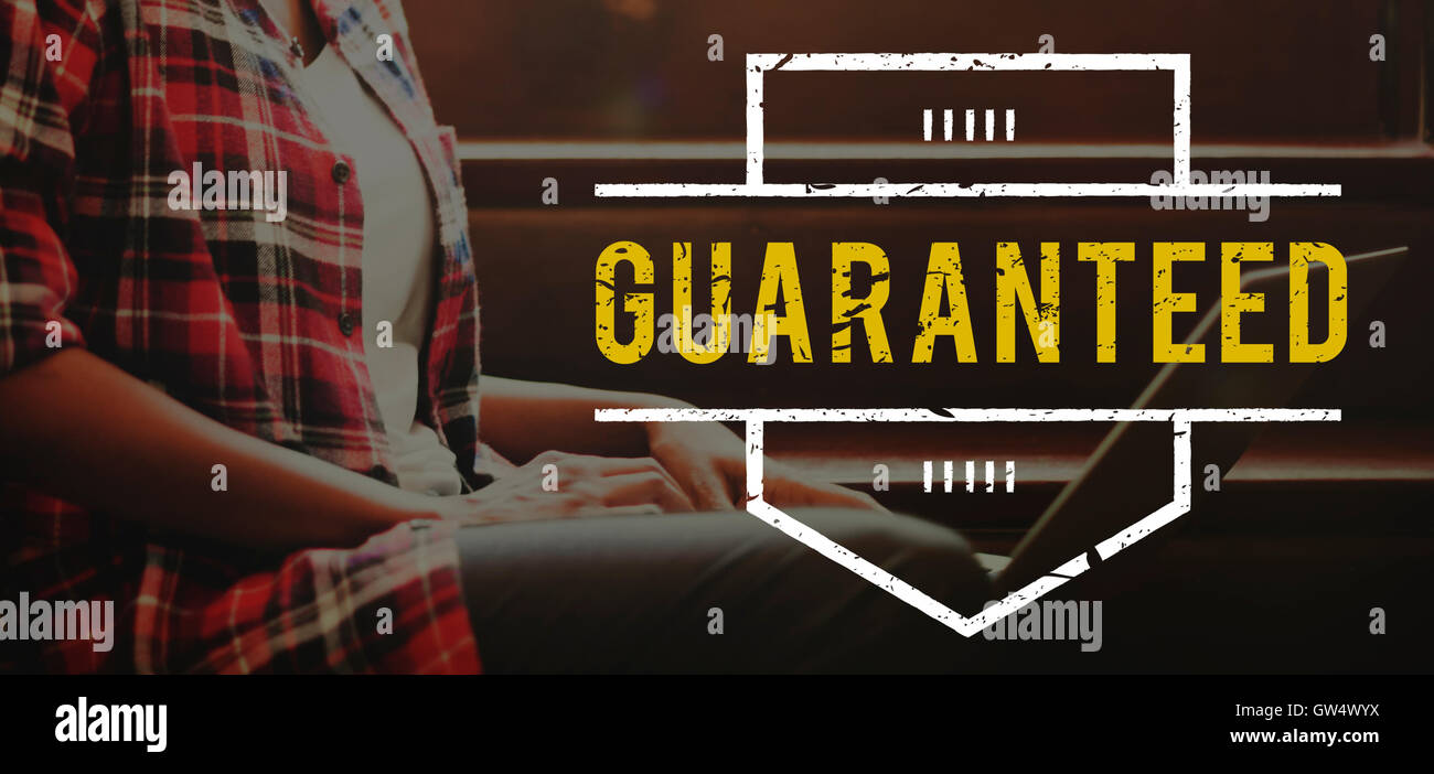 Approved Authentic Quality Guaranteed Product Concept Stock Photo - Alamy