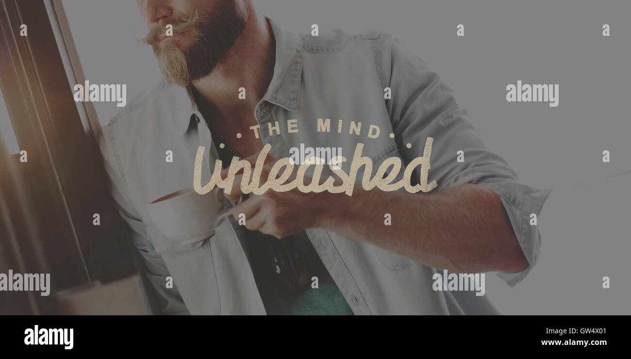 The Mind Unleashed Thoughts Vision Creativity Ideas Concept Stock Photo ...
