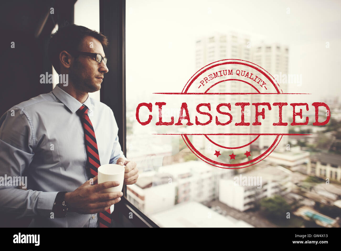 Classified Inspected Inspection Pass Status Concept Stock Photo - Alamy