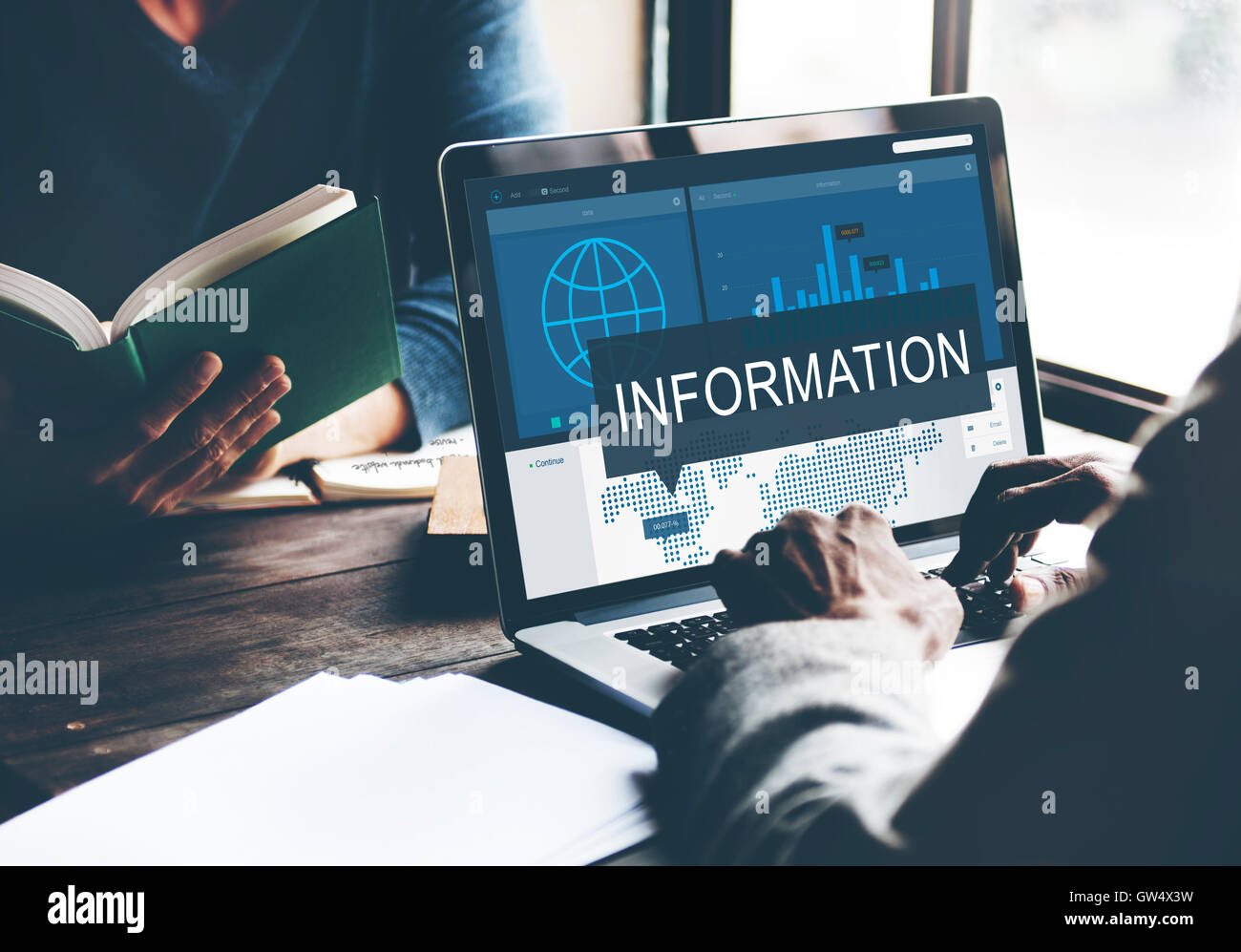 Information Data Details Facts Research Graphic Concept Stock Photo - Alamy
