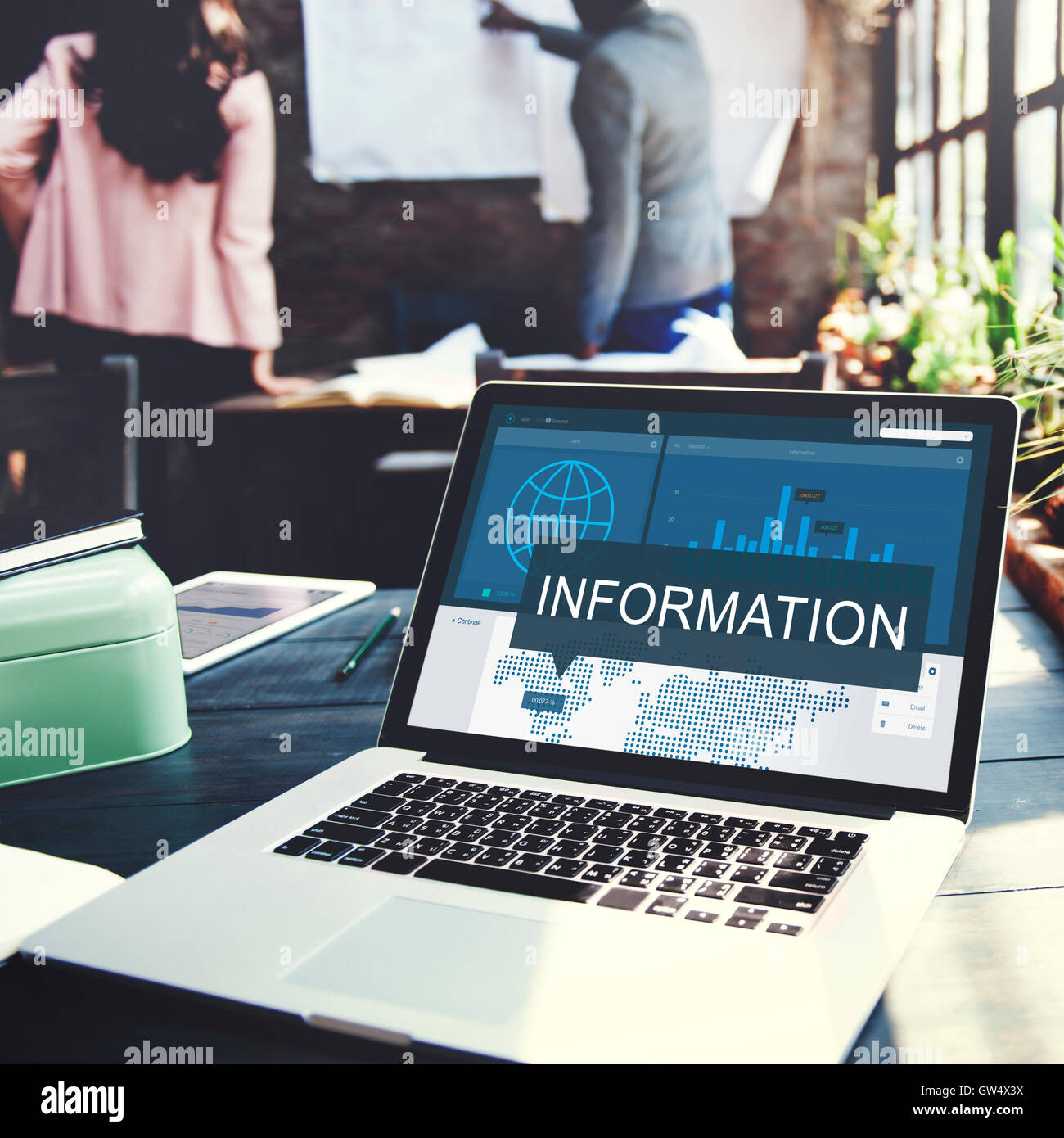 Information Data Details Facts Research Graphic Concept Stock Photo - Alamy