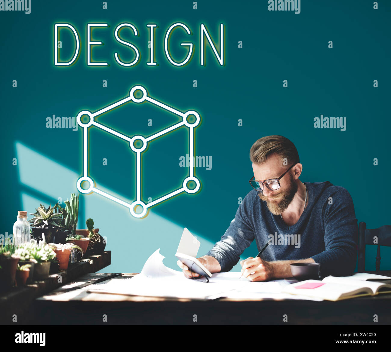Art Notion Scheme Thought Vision Visual Graphic Concept Stock Photo - Alamy